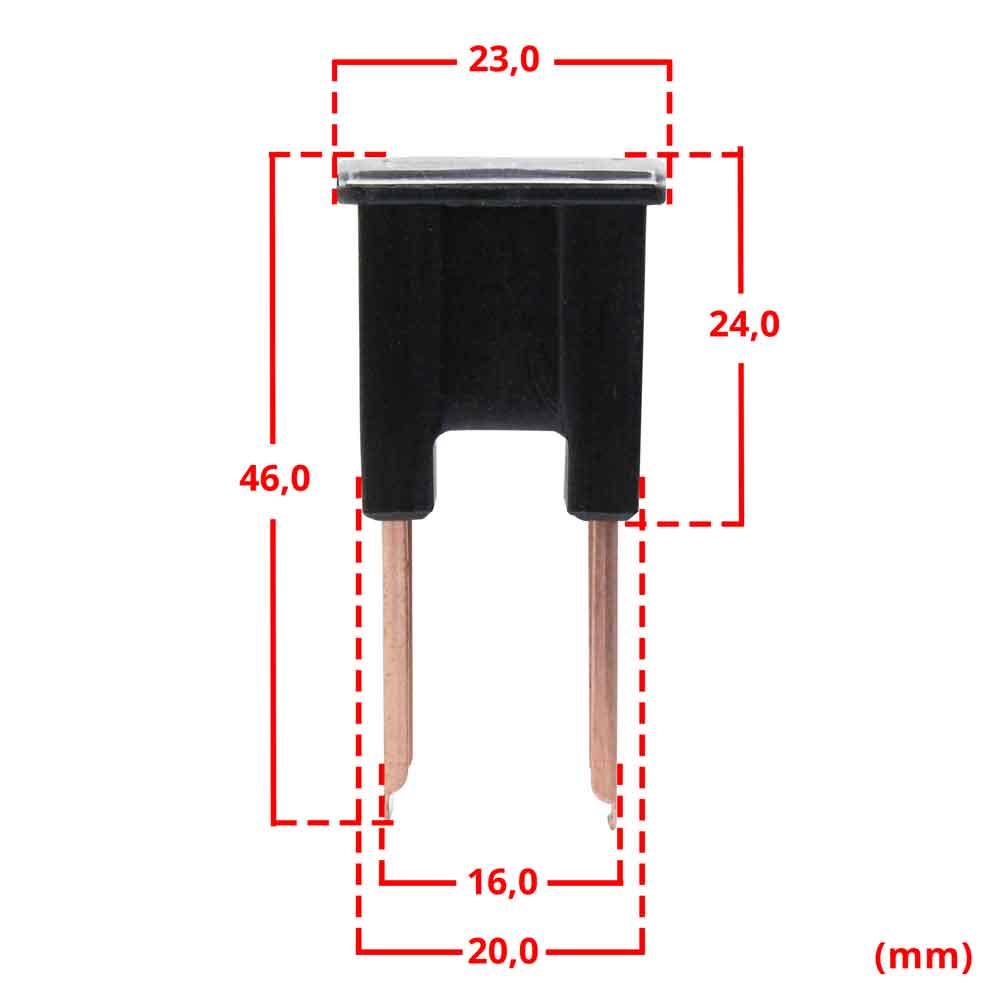 Fusível Midi Macho (Terminal Fechado) 80A | Diversos | pecahoje.com.br ...