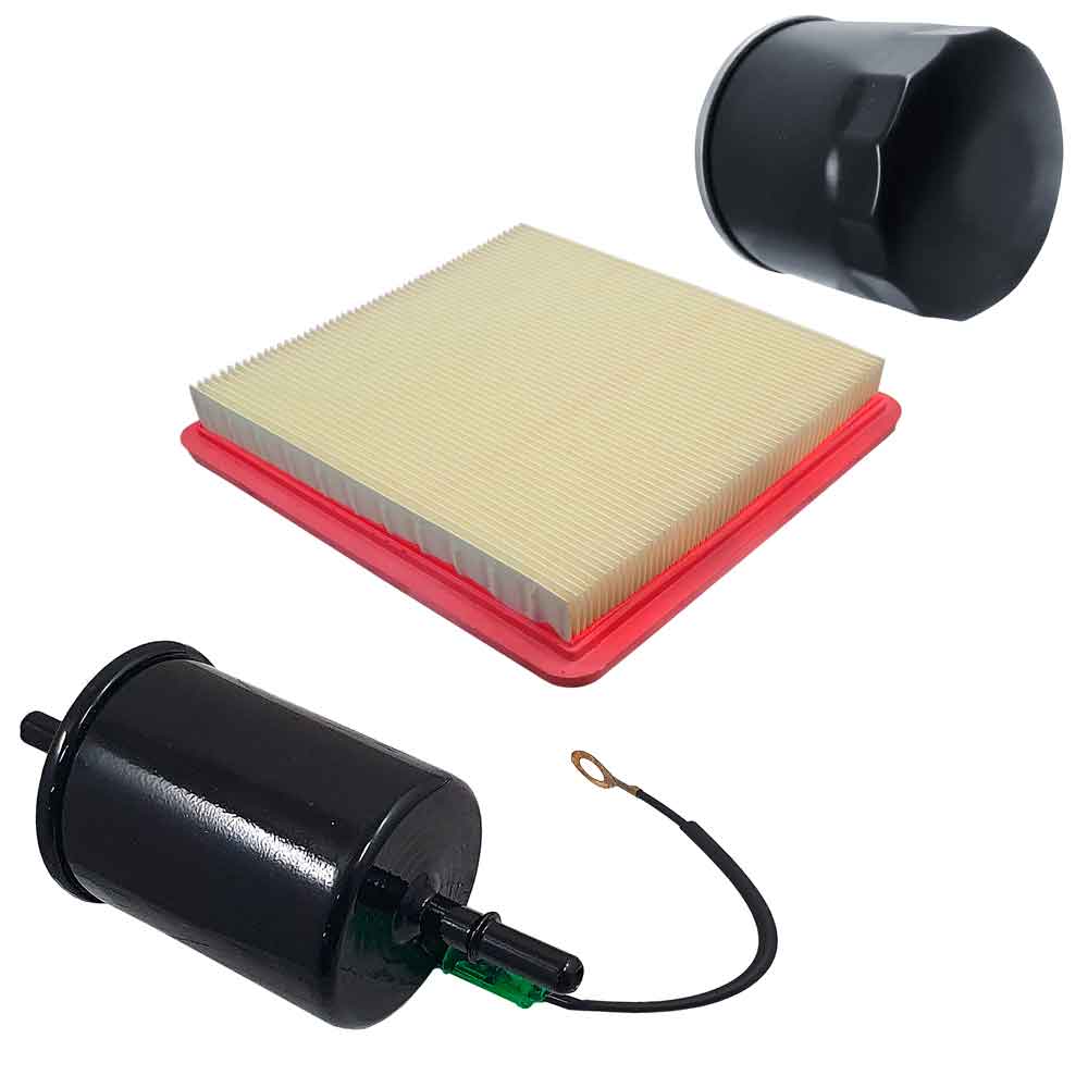 Kit de Filtros (Ar, Óleo e Combustível com Aterramento) | Chery QQ 1.1 | pecahoje.com.br - pecahoje